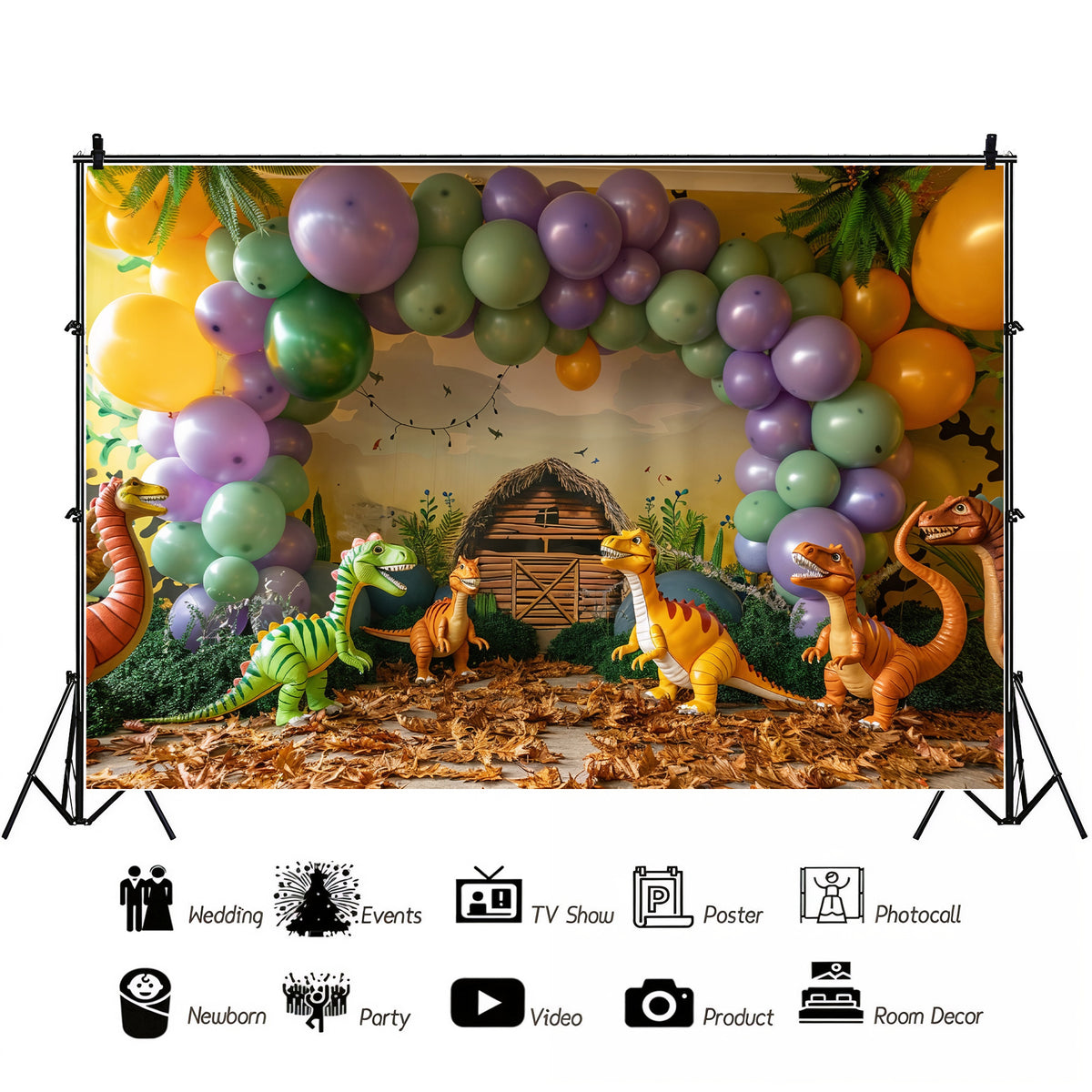 Kids’ Party Decor Backdrop – Kiarah Backdrops